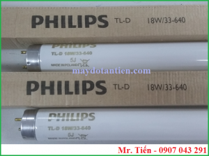 Bóng đèn Cool White Philips TL-D 18W/33-640 Made in Poland CWF